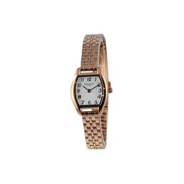 Regent Uhren Armbanduhr-Analog rosegold extra gro&szlig; (ca. 23x30mm) Regent Metallarmband | Gr.: onesize
