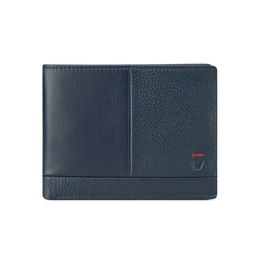 Roncato Trial DLX Geldb&ouml;rse RFID Schutz Leder 9.5 cm in navy | Gr.: onesize