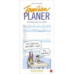 Heye Kalender Kalender - Peter Butschkow: Familienplaner 2026 | Gr.: onesize