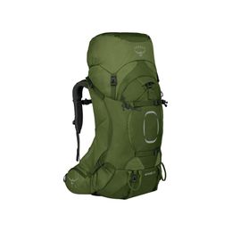 Osprey Aether 55 S/M - Trekkingrucksack 78 cm (acorn red, S/M) in garlic mustard green | Gr.: onesize