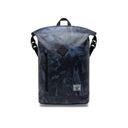 HERSCHEL Roll Top - Rucksack 15" 46 cm (moonbeam tonal) in steel blue shale rock | Gr.: onesize