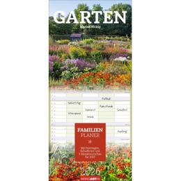WEINGARTEN Kalender - Garten Familienplaner 2026 | Gr.: onesize