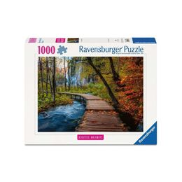 Ravensburger Puzzle 1.000 Teile Herbstlicher Waldweg in bunt | Gr.: onesize