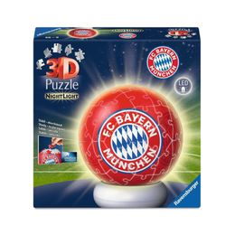Ravensburger Puzzle 72 Teile Puzzle-Ball Nachtlicht FC Bayern M&uuml;nchen in bunt | Gr.: onesize