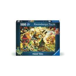 Ravensburger Puzzle 1.000 Teile Aufgepasst, kleine Schweinchen! in bunt | Gr.: onesize