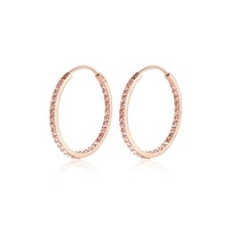 Elli Ohrringe 925 Rosegold in Rosa | Gr.: onesize