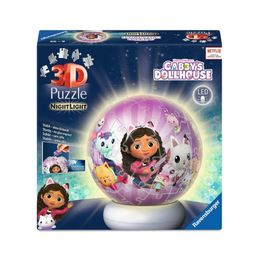 Ravensburger Puzzle 72 Teile Puzzle-Ball Nachtlicht Gabby's Dollhouse in bunt | Gr.: onesize