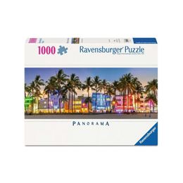 Ravensburger Puzzle 1.000 Teile Nachtlichter am Ocean Drive in bunt | Gr.: onesize