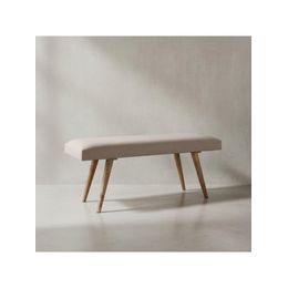 KADIMA DESIGN Sitzbank Polster | Comfort-Design, Stoffbezug, Langlebig in Beige | Gr.: onesize