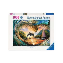 Ravensburger Puzzle 1.000 Teile Sprung in den Sonnenuntergang in bunt | Gr.: onesize