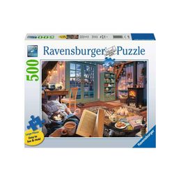 Ravensburger Puzzle 500 Teile Gem&uuml;tliche Leseecke in bunt | Gr.: onesize