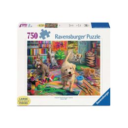 Ravensburger Puzzle 750 Teile Tierische K&uuml;nstler in bunt | Gr.: onesize