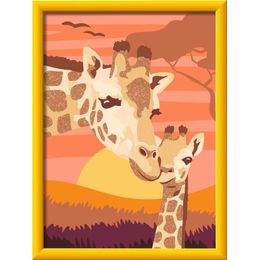 Ravensburger Kreativit&auml;t Giraffe mit Baby in bunt | Gr.: onesize