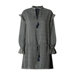 Pepe Jeans Kleid 'ALEX' Damen Gr&ouml;&szlig;e 42 dunkelblau / grau Winterkleid