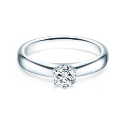 Trilani Ring aus Sterling Silber mit Zirkonia in silber | Gr.: 50