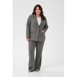 Kaffe curve Blazer KColia Loose fit in Grey Melange | Gr.: 50