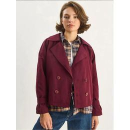 Bianco Lucci Between-Seasons Coat female Red size S