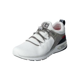 Lowtop-Sneaker Bugatti Numbis in wei&szlig; | Gr.: 44