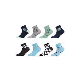 Camano Kurzsocken ca-soft Skateboard 8er Pack ca-soft in dark saphire | Gr.: 31-34