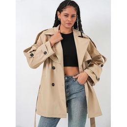 Bigdart Between-Seasons Coat female Beige size L