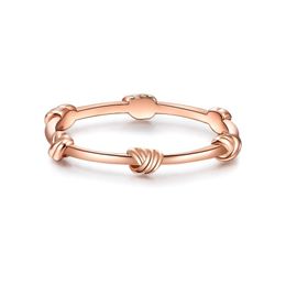 Glanzst&uuml;cke M&uuml;nchen Glanzst&uuml;cke M&uuml;nchen Ring aus Sterling Silber in ros&eacute;gold | Gr.: 48