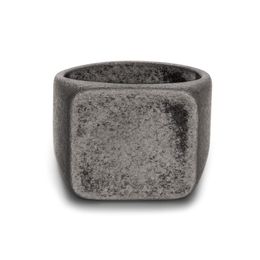True Rebels Ring aus Edelstahl in gunmetal | Gr.: 60