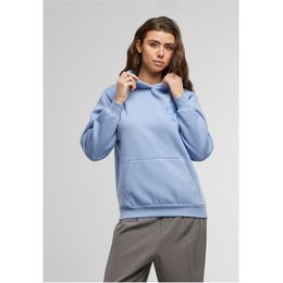Mister Tee Hoodie "Good Vibes Bow Ladies Fluffy Hoody" in Blau | Gr.: S