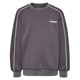 Hummel Kinder Sweatshirt "Interlock Crewneck" in Grau | Gr.: 0-3-monate