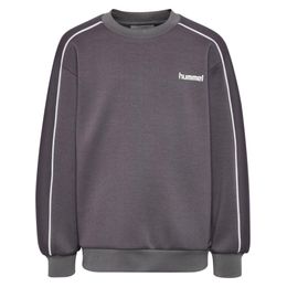 Hummel Sweatshirt Hmljr Interlock Kinder in SHARK | Gr.: 58-63
