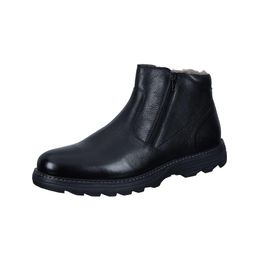 Comfortabel Freizeit Stiefel in schwarz | Gr.: 43