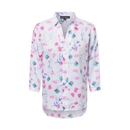 Franco Callegari Blusenshirt in wei&szlig; rosa - 0012 | Gr.: 46