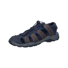 Manitu Komfort-Sandalen, Slipper in blau | Gr.: 42