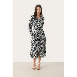 PART TWO Kleid ShelbyPW Feminine Form in Midnight Navy Ornament | Gr.: 36