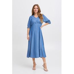 Pulz Kleid PZGAJA Feminine in Medium Blue Denim | Gr.: XS
