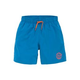 s.Oliver Jungen s.Oliver Badeshorts mit seitlichem Logodruck blau 122/128, N-Gr