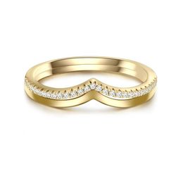 Glanzst&uuml;cke M&uuml;nchen Glanzst&uuml;cke M&uuml;nchen Ring aus Sterling Silber mit Zirkonia in gelbgold | Gr.: 48