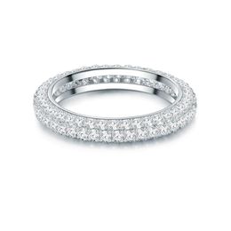 Trilani Ring aus Sterling Silber mit Zirkonia in silber | Gr.: 58