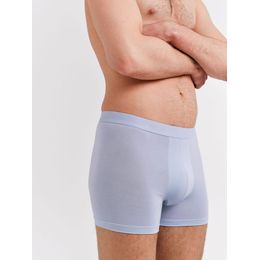 erlich textil enge Boxershorts LIGHT TOUCH PANTS IM 3er PACK in hellblau | Gr.: L