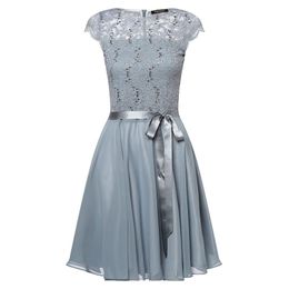Swing Abendkleid in indigo - 0005 | Gr.: 44