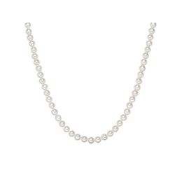 Valero Pearls Halskette aus Sterling Silber mit S&uuml;&szlig;wasser-Zuchtperle in wei&szlig; | Gr.: 60 cm