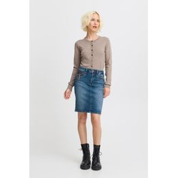 Pulz Denimrock PZKAROLINA Pencil shape in Medium Blue Denim | Gr.: 46