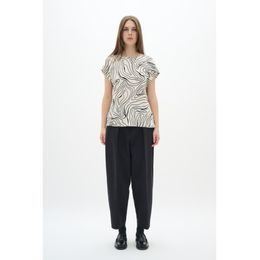 Inwear T-shirt SuieIW Gerade Passform in Graphic Stripe | Gr.: XL