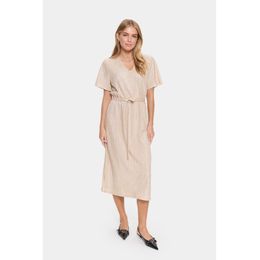 Saint Tropez Jerseykleid EvySZ Lockere Passform in Winter White | Gr.: L