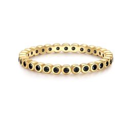 Glanzst&uuml;cke M&uuml;nchen Glanzst&uuml;cke M&uuml;nchen Ring aus Sterling Silber mit Zirkonia in gelbgold | Gr.: 60