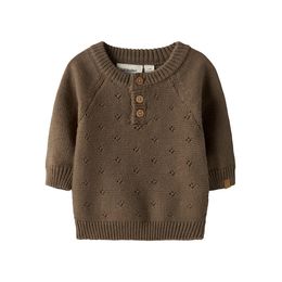 Lil'atelier Sweater kids Brown size 74