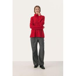 PART TWO Strickpullover LeahsPW Lockere Passform in Salsa | Gr.: XL
