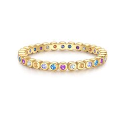 Glanzst&uuml;cke M&uuml;nchen Glanzst&uuml;cke M&uuml;nchen Ring aus Sterling Silber mit Zirkonia in gelbgold | Gr.: 54