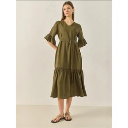 Bianco Lucci Dress female Green size L
