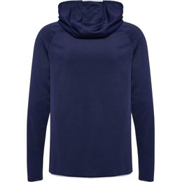 Hummel Trainingsjacke "Core 2.0 Zip Hoodie" in Blau | Gr.: XXL