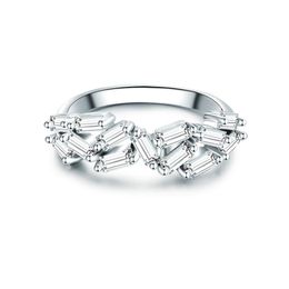 Trilani Ring Sterling Silber Zirkonia in silber | Gr.: 52